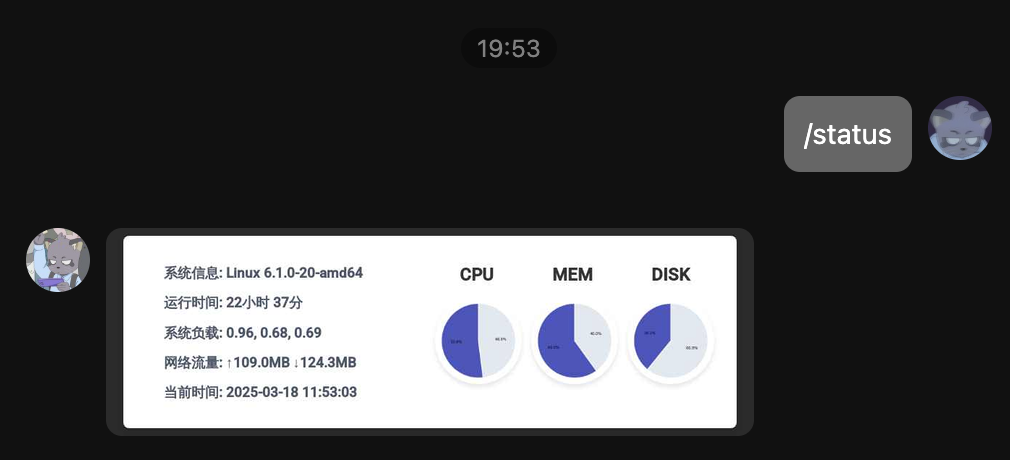 GitHub - yanfd/astrbot_plugin_server: 针对AstrBot可视化的服务器状态查询插件，CPU/MEM/DISK时态查询